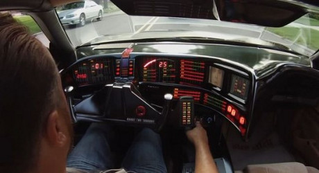 Mobil Knight Rider Buatan Sendiri