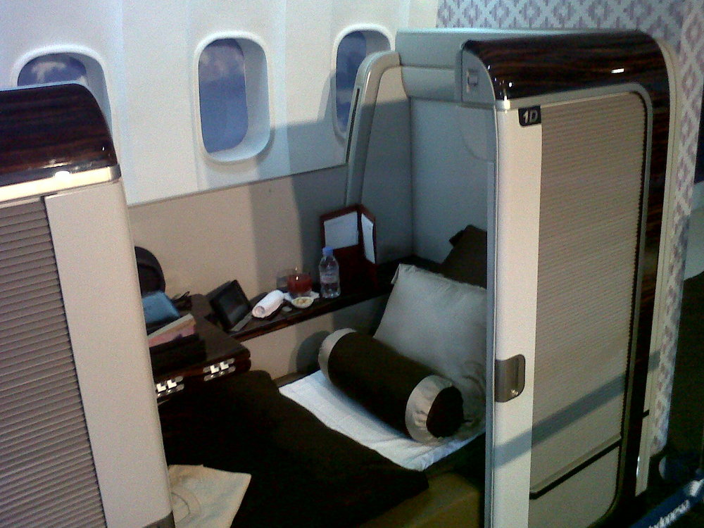 Mengintip Nyamannya First Class Garuda Indonesia di JCC Mengintip Nyamannya First Class Garuda Indonesia di JCC