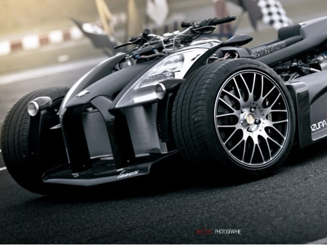 Wah, Quad Bike Bermesin Ferrari!