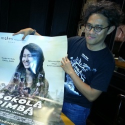 Riri Riza Pulang Kampung ke Makassar Promosikan Film 'Sokola Rimba'