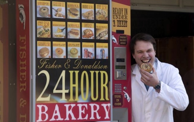 Nyam-nyam! Roti Hangat Tersedia di Vending Machine 24 Jam Ini