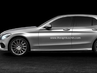Begini Wujud Mercy C-Class W205 Hatchback?