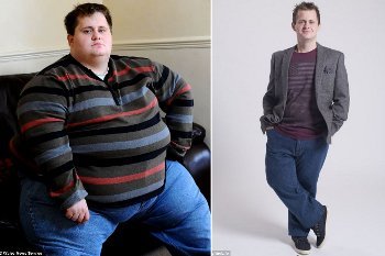 Rob Gillet, "Manusia Donat" Bertubuh Super Gemuk yang Kini Jadi Ramping