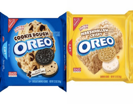 Oreo Luncurkan Varian Rasa Cookie Dough dan Marshmallow Crispy