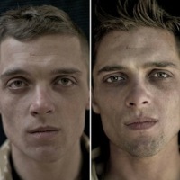 Wajah Para Tentara Sebelum Saat Dan Sesudah Perang