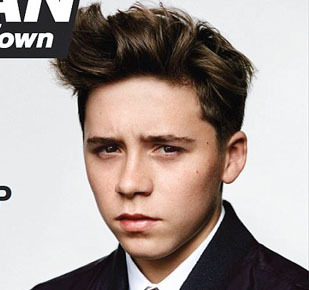 Foto: Debut Brooklyn Beckham Sebagai Model Sampul Majalah Fashion