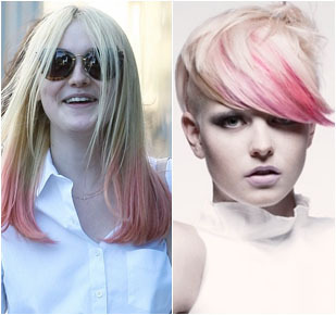 Tips Mengaplikasikan Tren Warna Rambut Pink