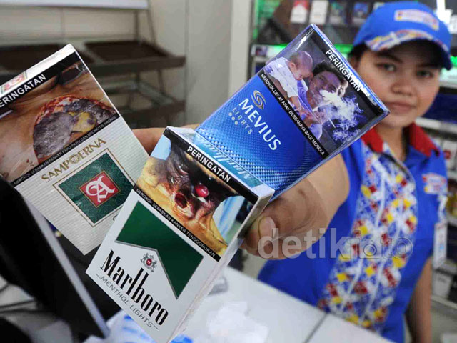 Mulai Besok, Kemasan Rokok Bergambar Seram