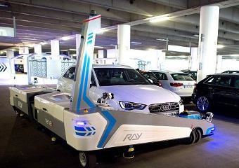 Robot Pintar Bantu Parkir Mobil