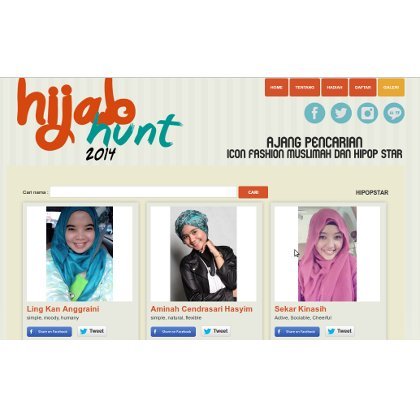 Selamat! Ini Hijabers yang Terpilih ke Dalam 100 Besar Hijab Hunt 2014