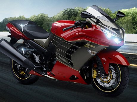 Moge Kawasaki ZX-14R Edisi Ultah 30 Tahun Cuma 300 Unit