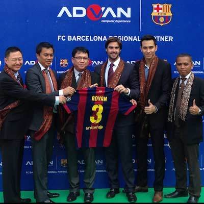 Demi Jutaan Euro, Barcelona Gandeng Advan