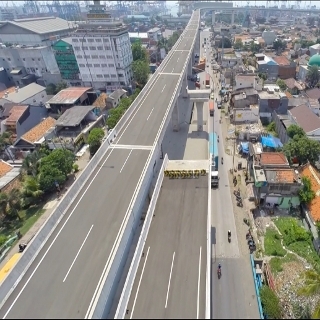 Ini Penampakan Tol Priok yang Lahannya Rp 35 Juta/Meter Persegi