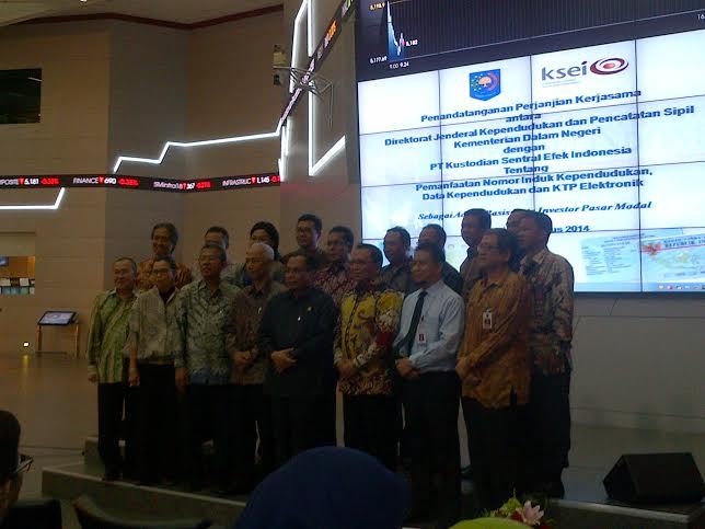 Cegah Akun Ganda di Pasar Modal, KSEI Mulai Pakai Data e-KTP