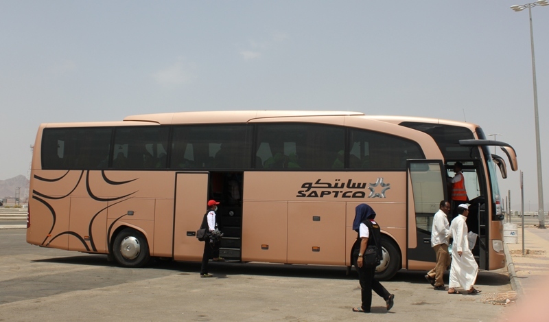 10 Bus Angkut Jamaah Haji dari Madinah ke Makkah
