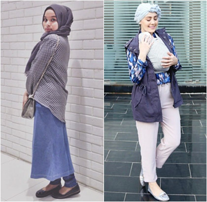Hijab Style: Gaya Stylish Hijabers Saat Pakai Busana untuk Ibu Menyusui