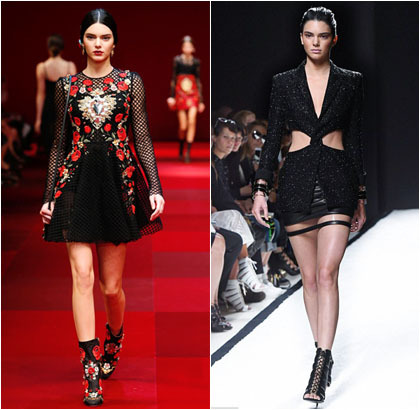 Rahasia Cantik Kendall Jenner di Runway Fashion Week: Minum 12 Gelas ...