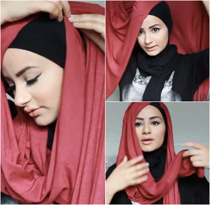 Tutorial Hijab Simpel Tapi Unik Ala Hijabers Belanda, Ruba Zai