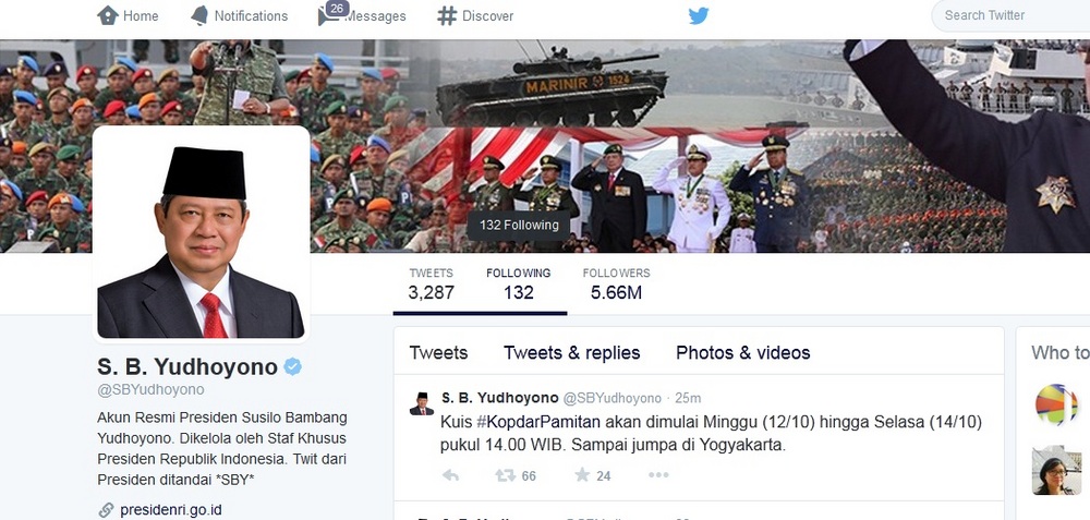 20 Netizen Terpilih Mengikuti Kopdar Pamitan Presiden SBY