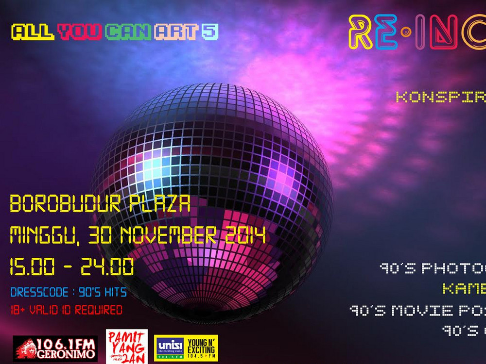 Nostalgia Era 90-an, Tema Kreatif #AllYouCanArt5