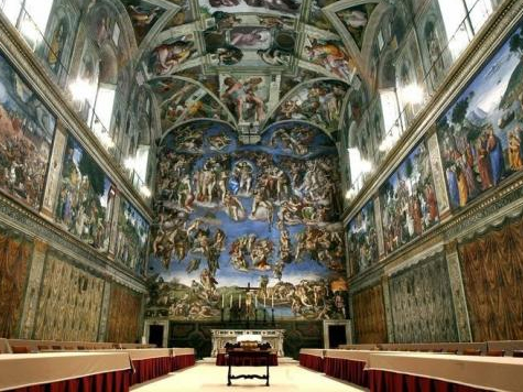 Lukisan Dinding Michelangelo di Vatikan Dilengkapi Teknologi Tinggi