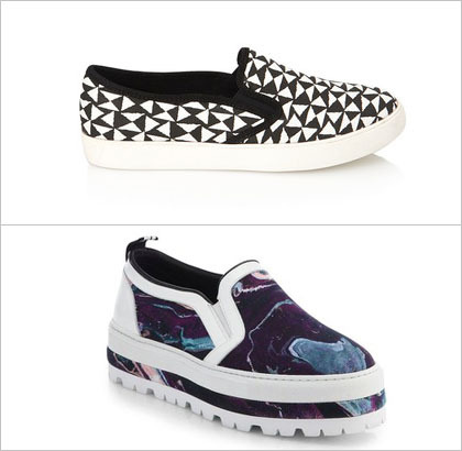 Editor's Choice: Tampil Atraktif dengan 5 Sepatu Slip-on Bermotif