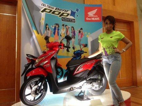 Honda BeAT eSP dan Pop eSP Sapa Surabaya Akhir Bulan