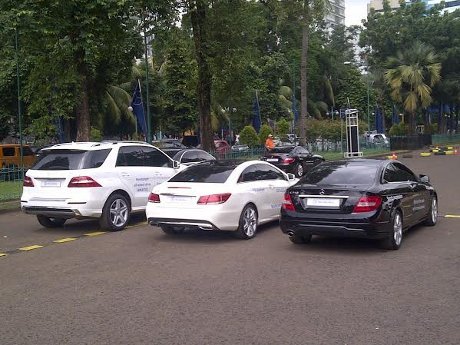 Yuk Test Drive Mobil Mercy di Senayan