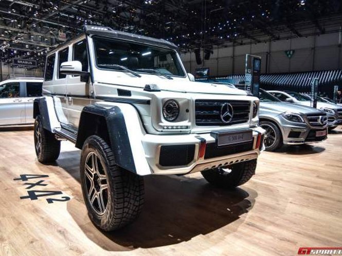G 500 4x4, Mobil Mercedes-Benz Spesialis Offroad