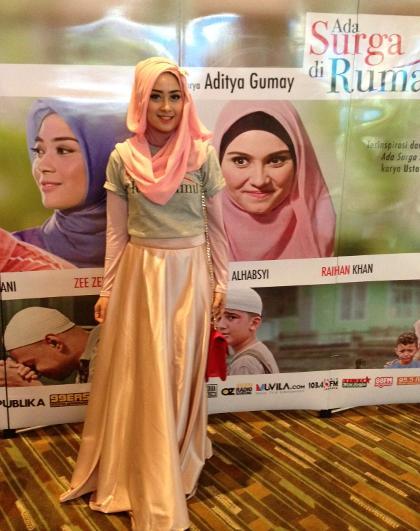 Nina Septiani, Hijabers Cantik Bintang Utama 'Ada Surga di Rumahmu'