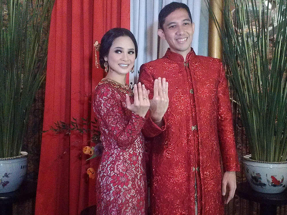 Akad Nikah di Gunung, Kini Andien Pilih Tema Resepsi 'Betawi Peranakan'