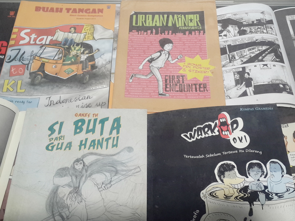 Dari Kording, Komik-Kartun di Cikini Eksis di Usia Ke-28