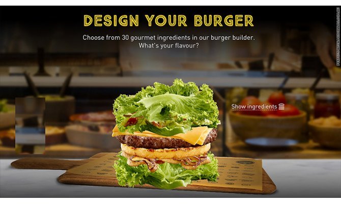McDonald's Queensland Ganti Roti Burger dengan Daun Selada