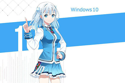 Touko Madobe: Maskot Windows 10 Sang Penjelajah Waktu