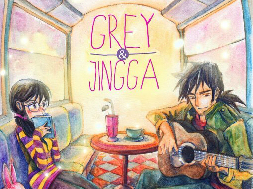 Komik Romantis Khas Indonesia 'Grey&Jingga' Segera Terbit di Jepang