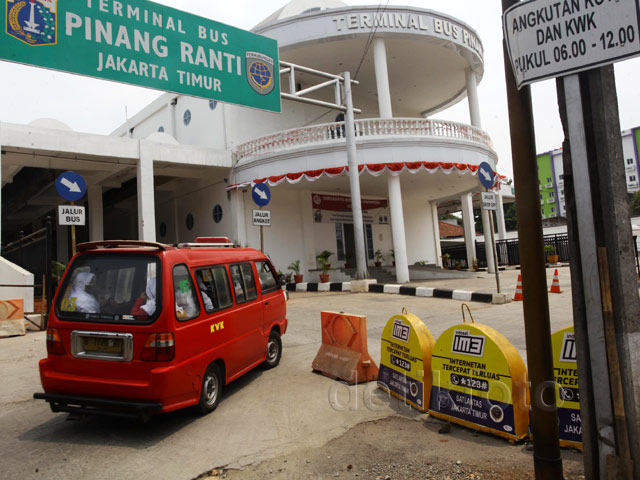 Terminal Pinang Ranti Sepi Penumpang