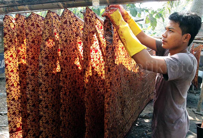 Motif Geblek Renteng, Batik Khas dari Kulonprogo