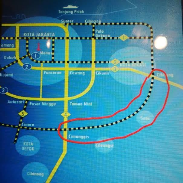 Ini Peta Jalan Tol Cimanggis-Cibitung, dan Fungsinya