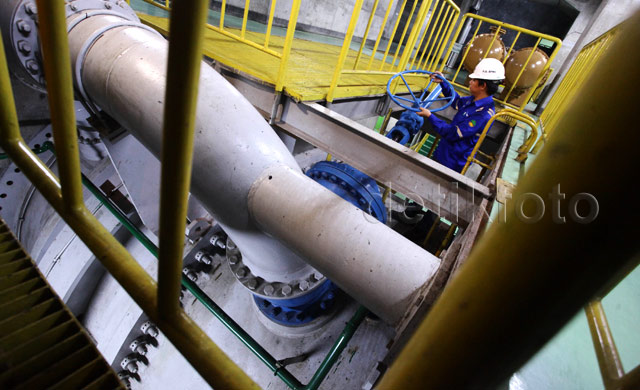 Melihat Aktivitas di Power House PLTA Cirata