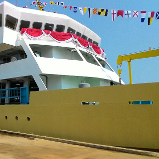 Ini Dia Kapal Angkutan Sapi Pertama Indonesia