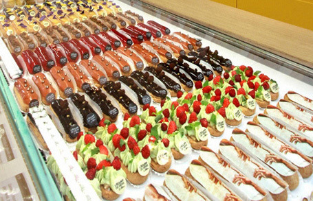 Eclair Gampang Direka Rasa dan Tampilannya