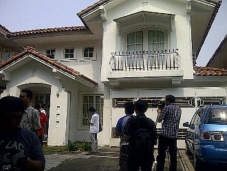 Dua Rumah Mewah Di Perumahan Sentul City Jadi Pabrik Sabu