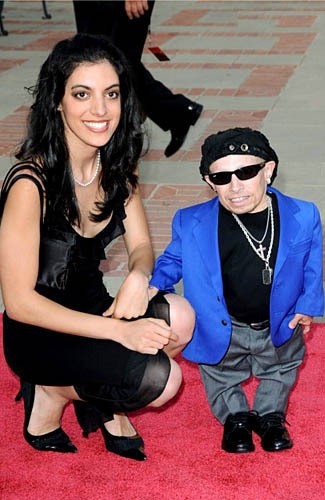 Verne Troyer And Ranae Shrider