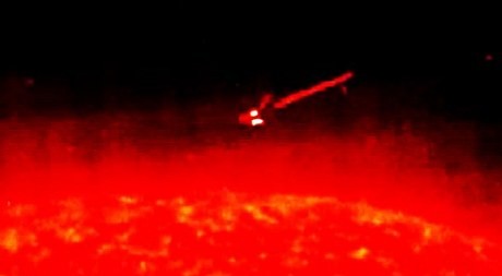 Video Penampakan UFO di Permukaan Matahari Jadi Perdebatan