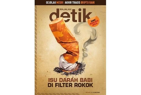 Perusahan Rokok Pastikan Filter Bebas Darah Babi