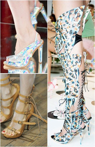 Sepatu-sepatu Unik & Aneh dari London Fashion Week