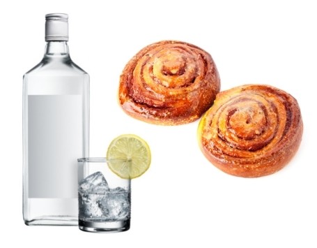 Unik, Vodka Rasa Cinnamon Roll