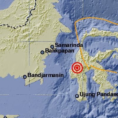 Toraja Utara Diguncang Gempa 5,4 SR