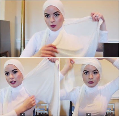 Tutorial Hijab Turban Terbaru
