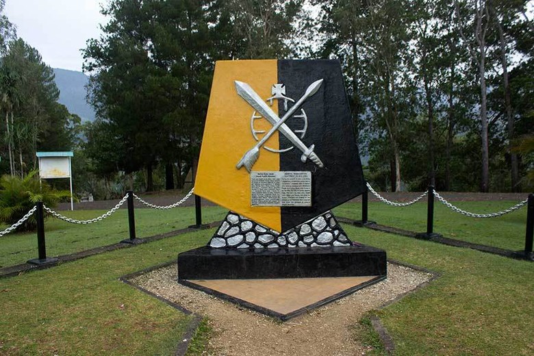 Ada Monumen Jenderal Besar Amerika di Sentani, Papua